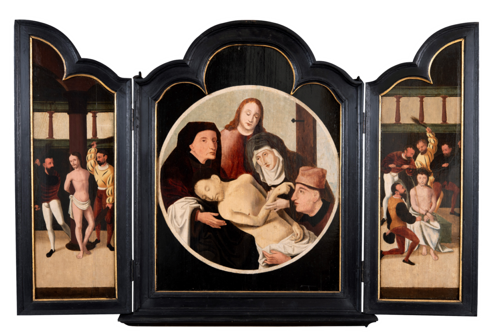 Folding Altar with Scenes from the Passion of Christ - William Avery Fine Art